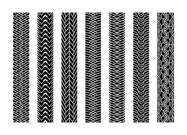 Captivating Collection of Diverse Tire Tread Patterns | Jiffy Designs