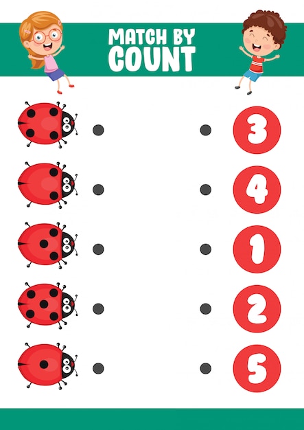 Counting Ladybugs: A Fun Math Activity for Kids | Jiffy Designs