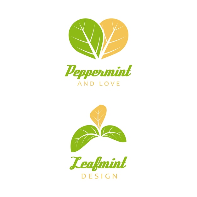 Vibrant Peppermint and Leafmint Designs for Modern Branding | Jiffy Designs