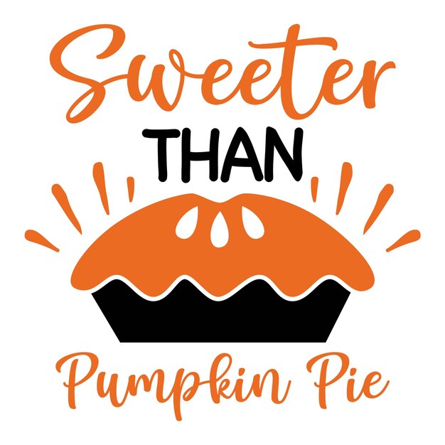 Delightful Orange Cursive Text with Playful Pumpkin Pie Icon | Jiffy ...