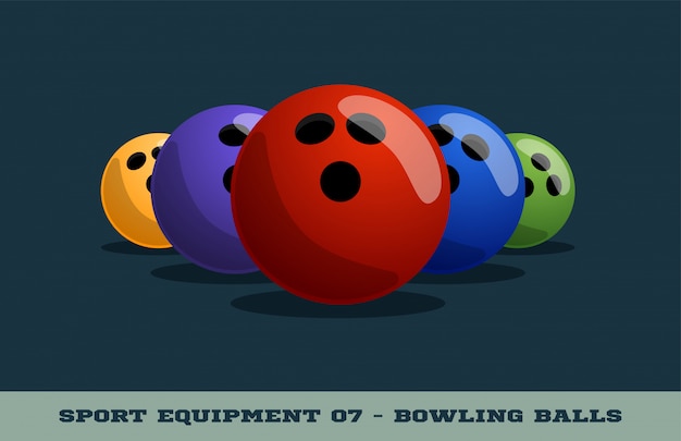Vibrant Bowling Balls in a Striking Display | Jiffy Designs