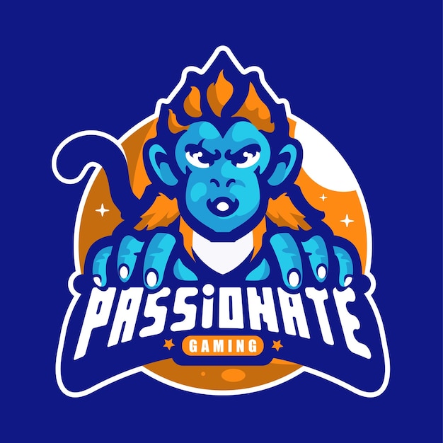 Passionate Gaming Mascot: Fierce Mythical Creature Emblem | Jiffy Designs