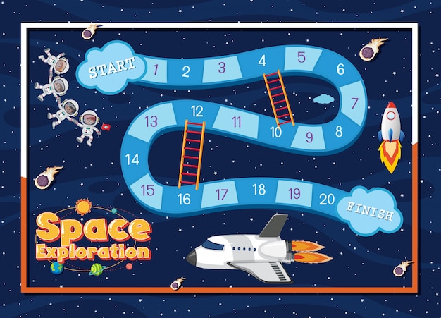 Captivating Cosmic Journey: A Space Exploration Board Game | Jiffy Designs