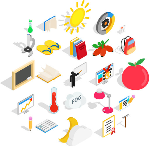 Era Icons Set. Isometric Set Of 25 Era Vector Icons For Web Isolated On ...