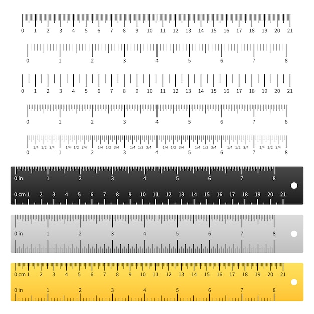 Diverse Rulers: Precision Measurement Tools for Accurate Design | Jiffy ...