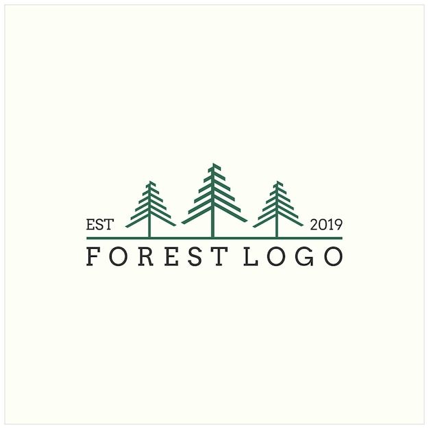 Timeless Evergreen Forest Logo for Outdoor Brands | Jiffy Designs