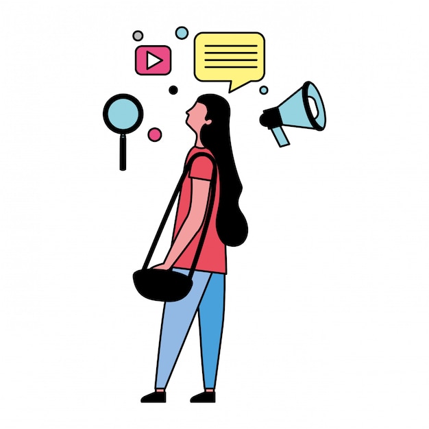 Multitasking Woman with Diverse Digital Tools | Jiffy Designs