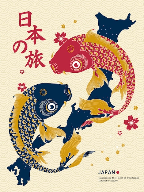 Vibrant Koi Fish Symbolize the Spirit of Japan's Traditions | Jiffy Designs