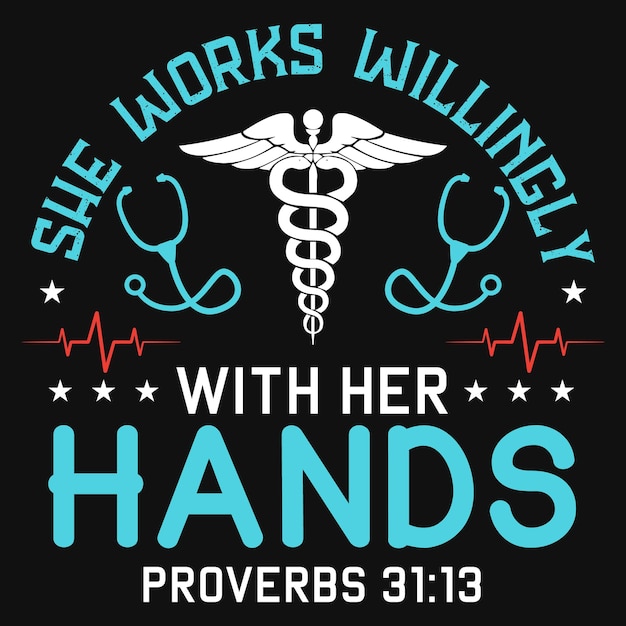 Inspiring Medical Emblem with Uplifting Bible Verse | Jiffy Designs