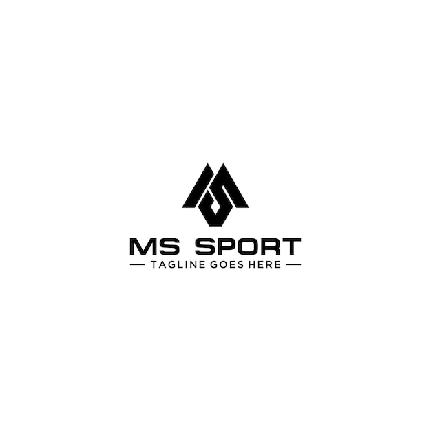 Sleek and Modern Monogram Design for Sports Brand | Jiffy Designs