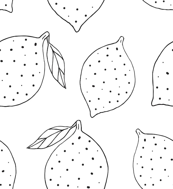 Whimsical Lemon Motif Collection with Dotted Accents | Jiffy Designs