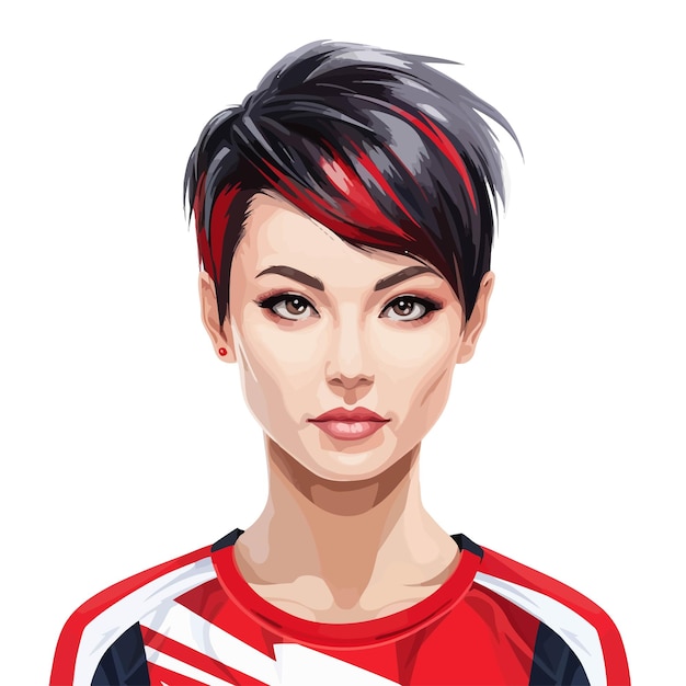 Striking Punk Rock Inspired Hairstyle with Bold Colors | Jiffy Designs