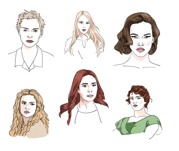 Diverse Portraits of Captivating Women with Distinct Styles | Jiffy Designs