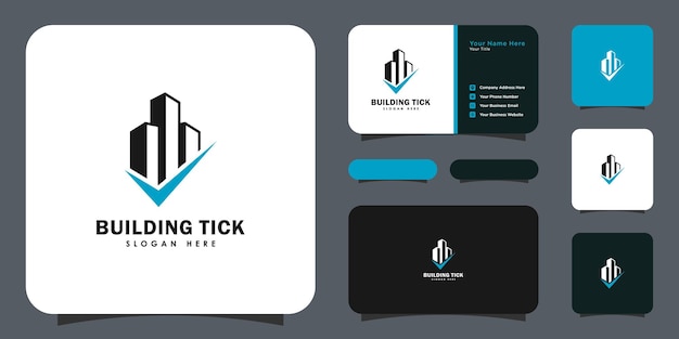 Modern Geometric Building Logo and Branding Kit | Jiffy Designs