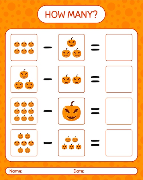Counting Pumpkins: An Engaging Math Activity | Jiffy Designs