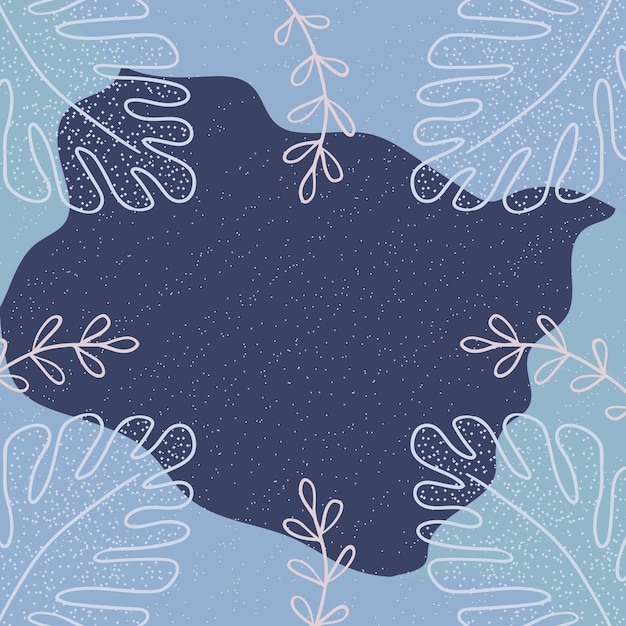 Whimsical Underwater Silhouette with Flowing Seaweed Accents | Jiffy Designs