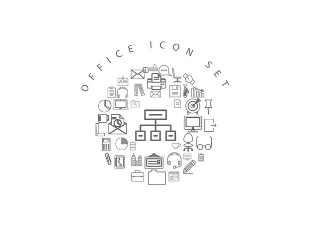 Comprehensive Collection of Versatile Office Icons for Diverse ...