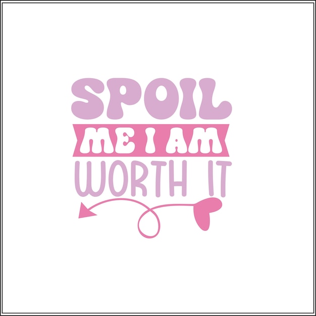 Vibrant Pink and Purple Typographic Slogan with Arrow | Jiffy Designs