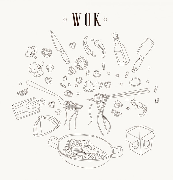 Delectable Wok-Cooked Culinary Delights: A Mouthwatering Medley | Jiffy ...