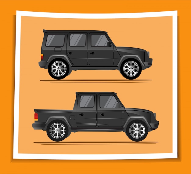 Rugged and Versatile Off-Road Utility Vehicles in Black | Jiffy Designs