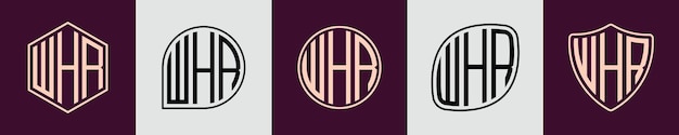 Elegant Monogram Emblem with Interlocking Letters | Jiffy Designs