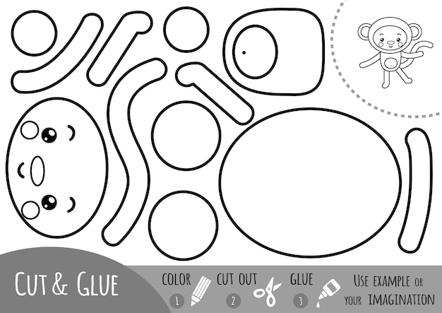 Playful Shapes and Monkey Clipart for Crafting Fun | Jiffy Designs