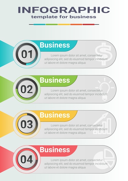 Vibrant Infographic with Numbered Sections and Descriptive Text | Jiffy ...