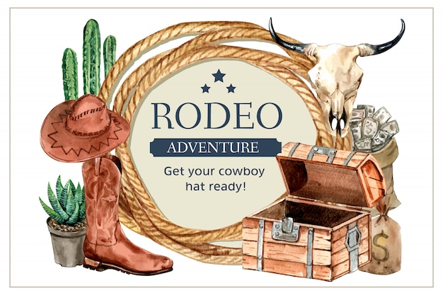 Rustic Rodeo Adventure with Cowboy Gear and Western Accents | Jiffy Designs
