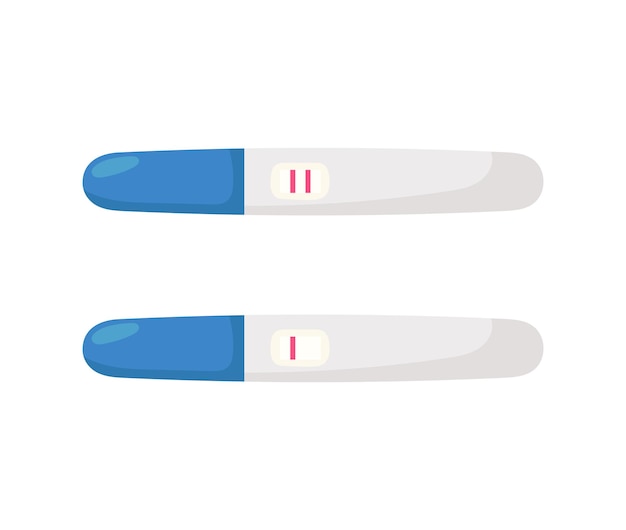 Simple Pregnancy Test Sticks with Positive Result | Jiffy Designs