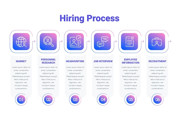 Streamlined Hiring Process with Intuitive Icons | Jiffy Designs