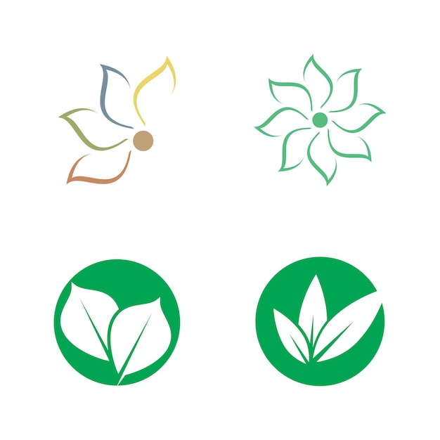 Vibrant Botanical Emblem Collection: Nature-Inspired Symbols | Jiffy ...