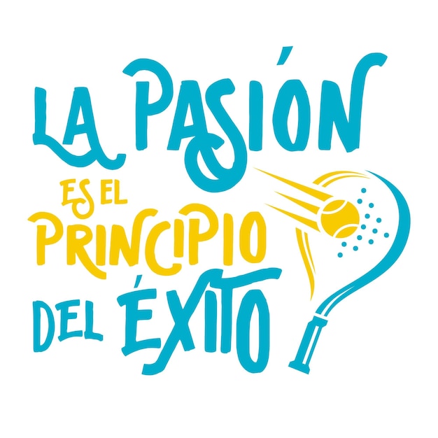 Vibrant Inspirational Lettering Artwork: 'Passion is the Beginning of ...