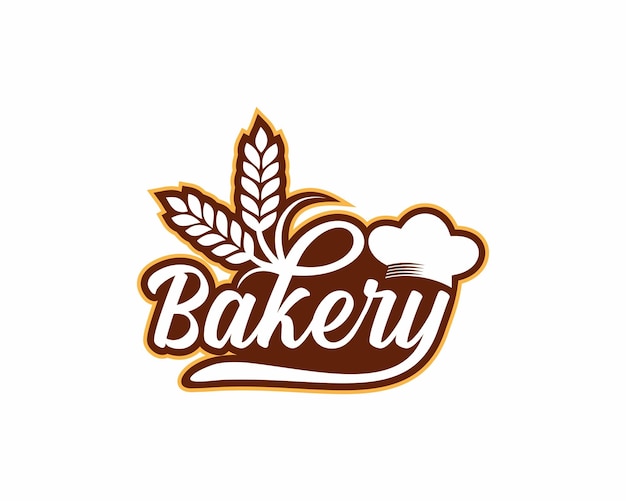 Rustic Bakery Logo with Wheat Stalks and Cursive Text | Jiffy Designs