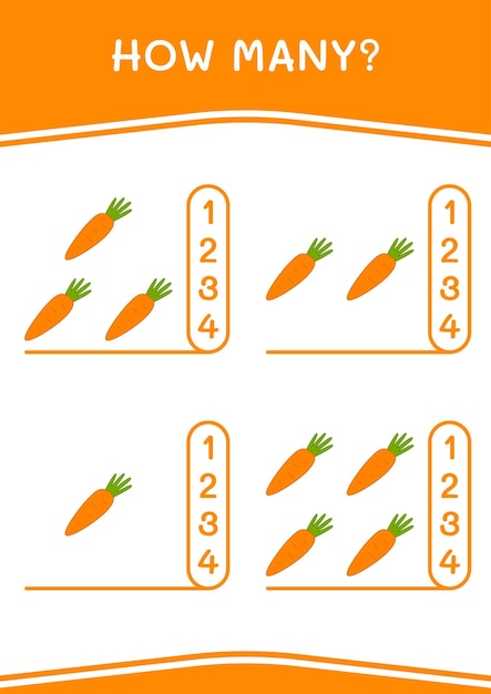 Counting Carrots: A Fun Visual Math Lesson | Jiffy Designs