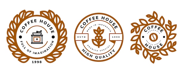 Vintage Coffee House Logos with Distinctive Designs | Jiffy Designs
