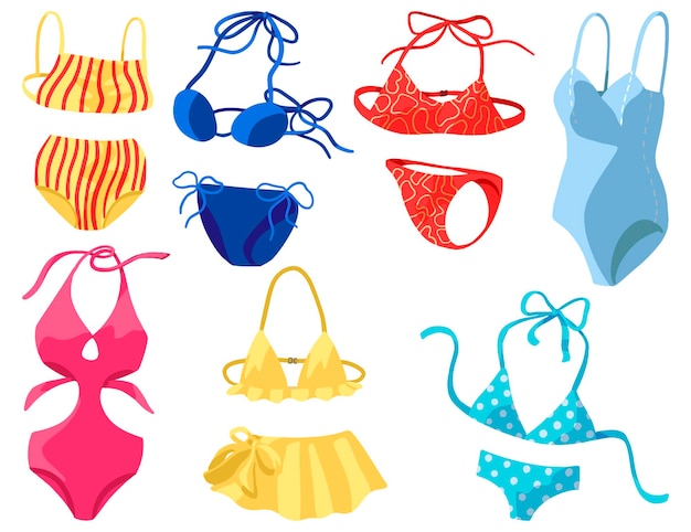 Vibrant Collection of Diverse Swimwear and Bikini Designs | Jiffy Designs