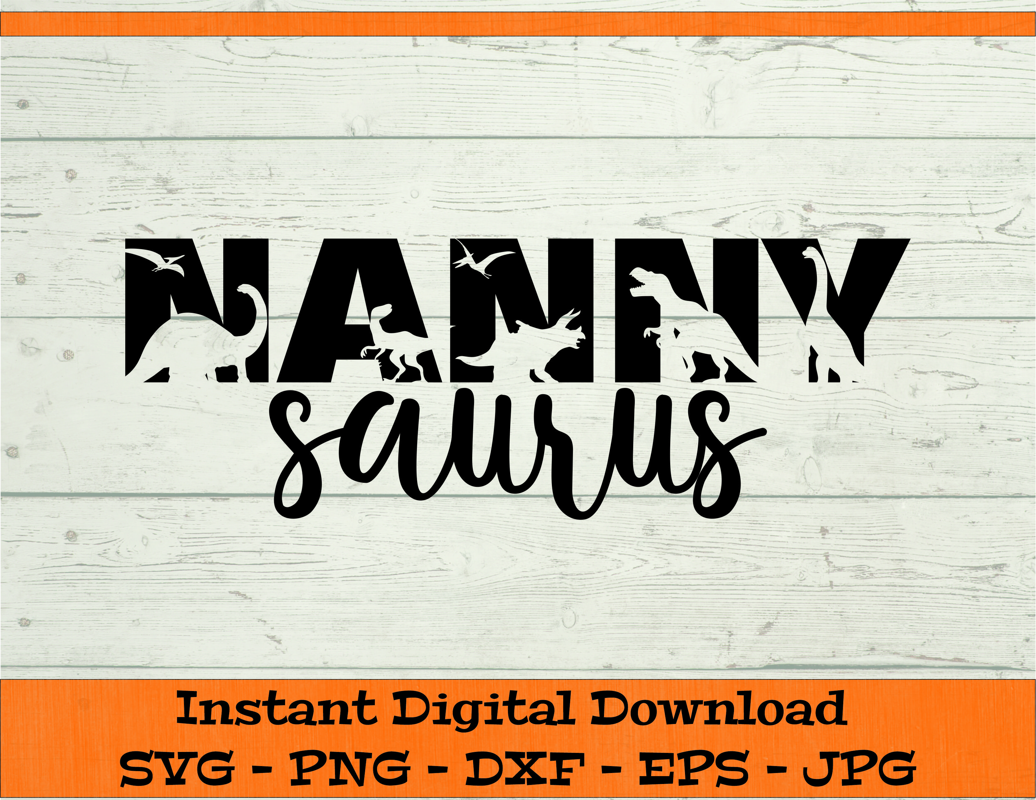 Nanny Saurus | Jiffy Designs