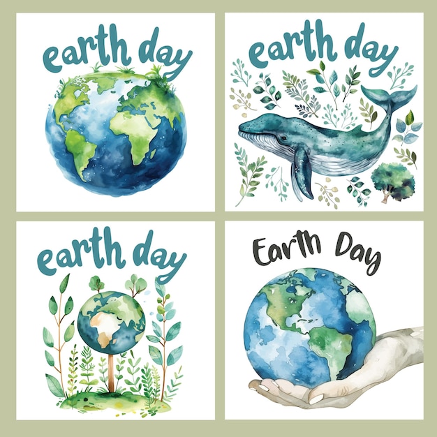 Vibrant Earth Day Illustrations Celebrating Our Precious Planet | Jiffy ...