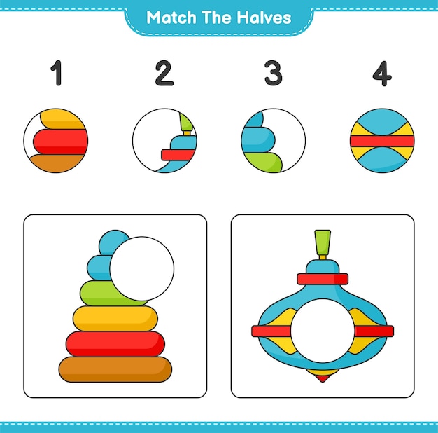 Matching Colorful Geometric Shapes and Patterns | Jiffy Designs