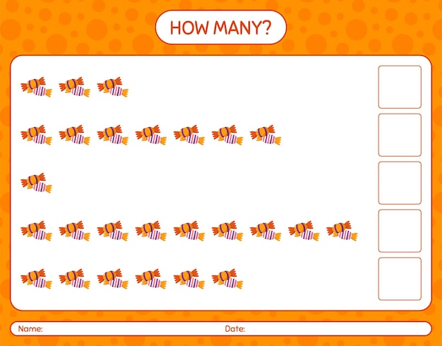 Vibrant Orange Butterfly Shapes Counting Activity | Jiffy Designs