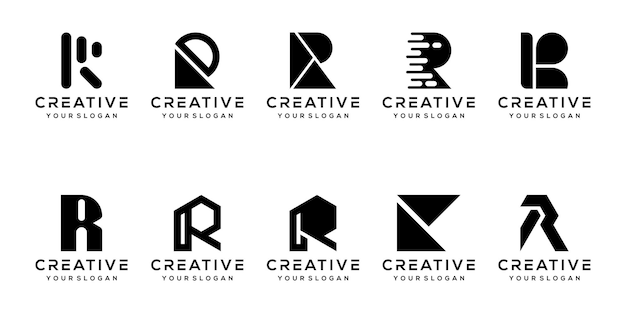 Captivating Geometric Monograms: A Collection of Dynamic Symbols ...