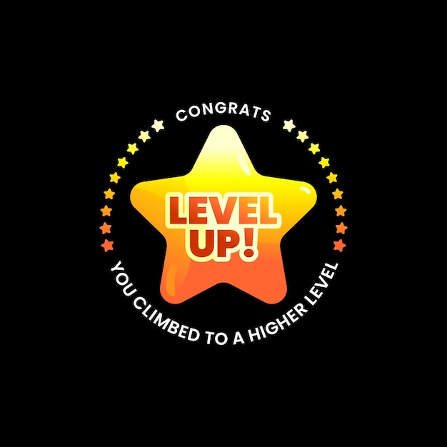 Bright Star Congratulates You on Leveling Up | Jiffy Designs