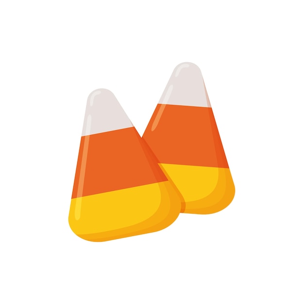Vibrant Candy Corn Shapes with Geometric Patterns | Jiffy Designs