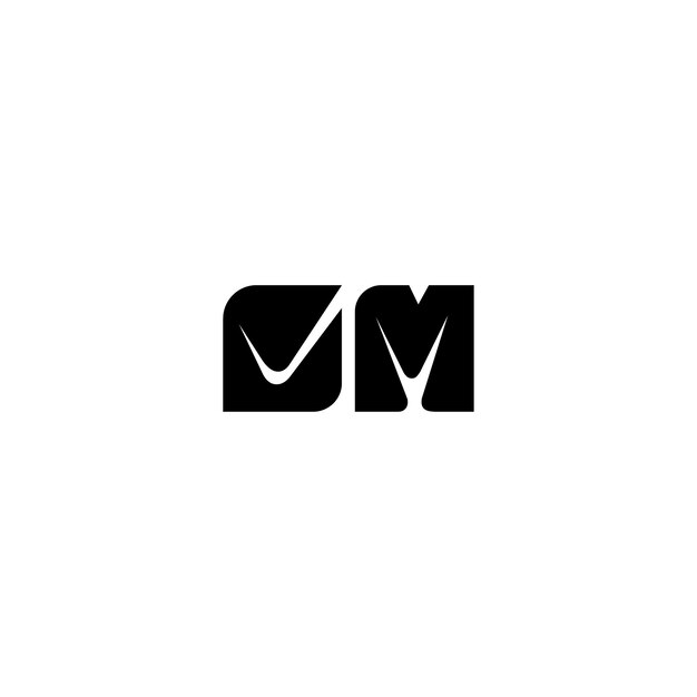Versatile Monogram Design with Sleek Curved Lines | Jiffy Designs