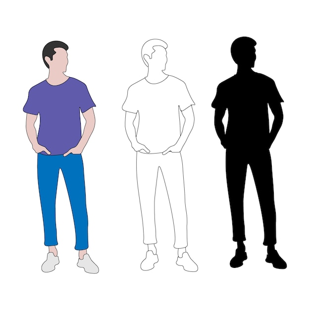 Diverse Silhouettes: Celebrating Individuality and Inclusion | Jiffy ...