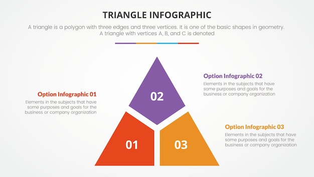 Vibrant Geometric Infographic: Exploring the Power of Triangles | Jiffy ...