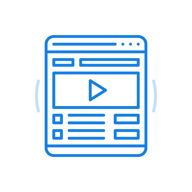 Sleek and Minimalist Web Browser Interface Illustration | Jiffy Designs