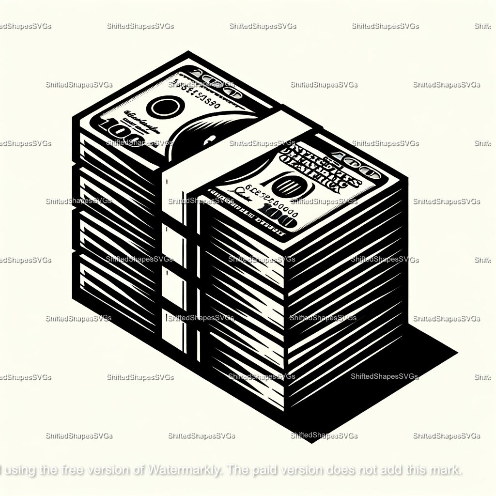 Hundred Dollar Bill SVG bundle | Jiffy Designs