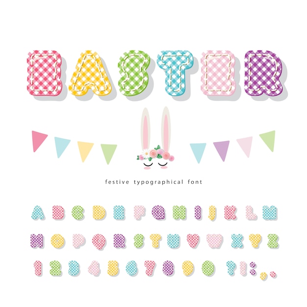 Colorful Polka Dot Jars and Pastel Alphabet Illustration | Jiffy Designs