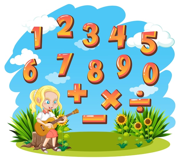 Cheerful Outdoor Math Lesson with Playful Numbers | Jiffy Designs